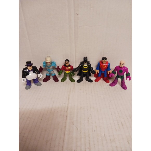 DC Comics | Toys | Lot Of 6 Dc Comics Miniature Action Figures | Poshmark